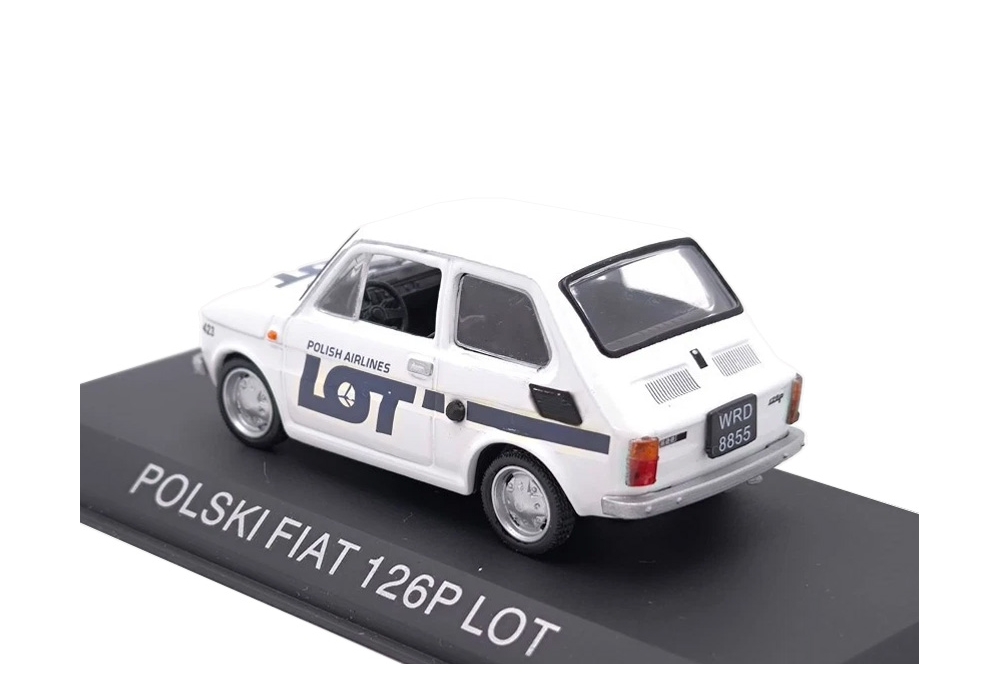 Magazine with model Fiat 126P LOT
