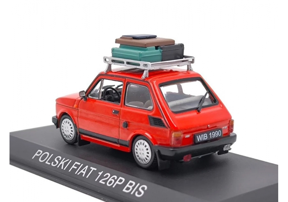 Časopis s modelom Fiat 126P BIS