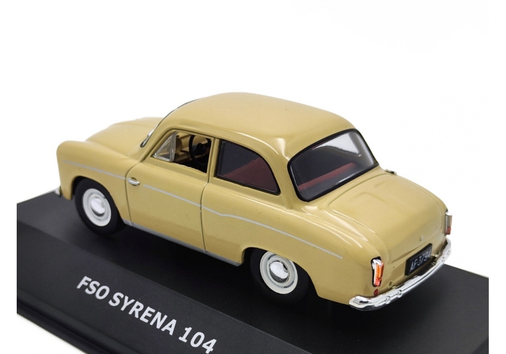 Časopis s modelom FSO Syrena 104